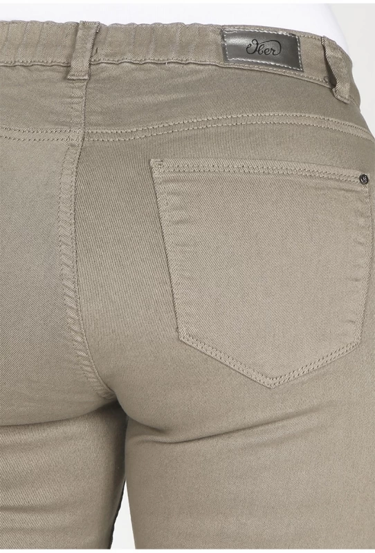 Jeans vestibilità regular vita alta