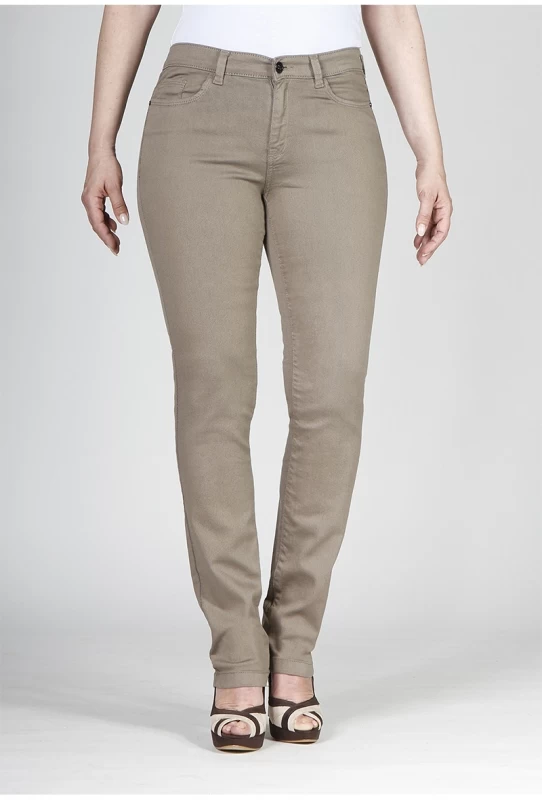 Jeans vestibilità regular vita alta